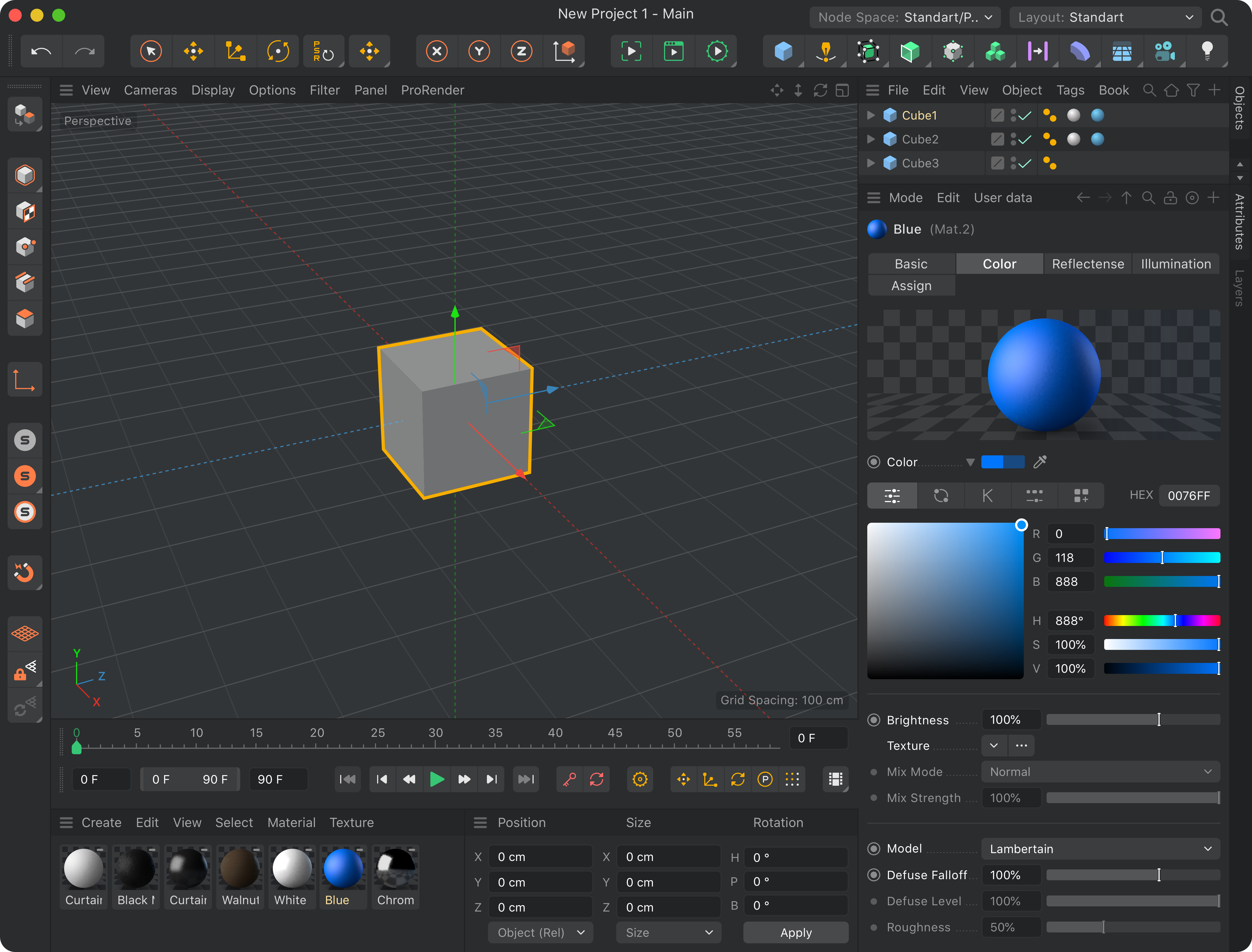 Adore Cinema 4D with the New interface | tidykit